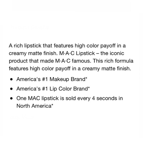 MAC Cosmetics | Makeup | Mac Matte Lipstick Chili 62 Discontinued ...